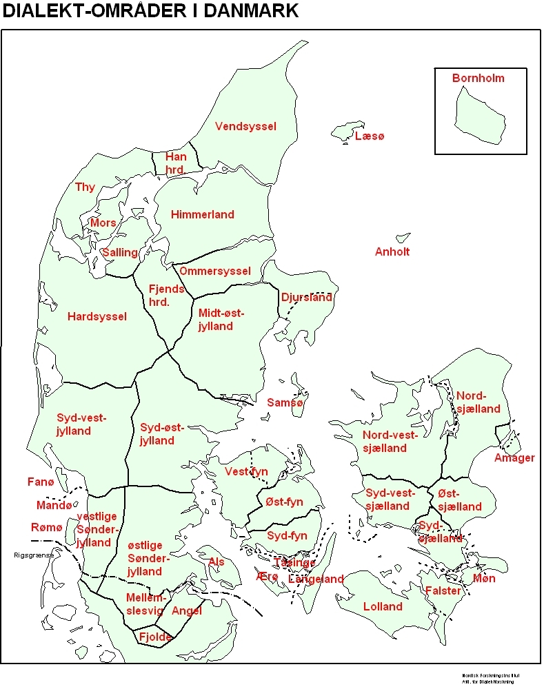 Hvor mange dialekter er der i Danmark? – Københavns Universitet